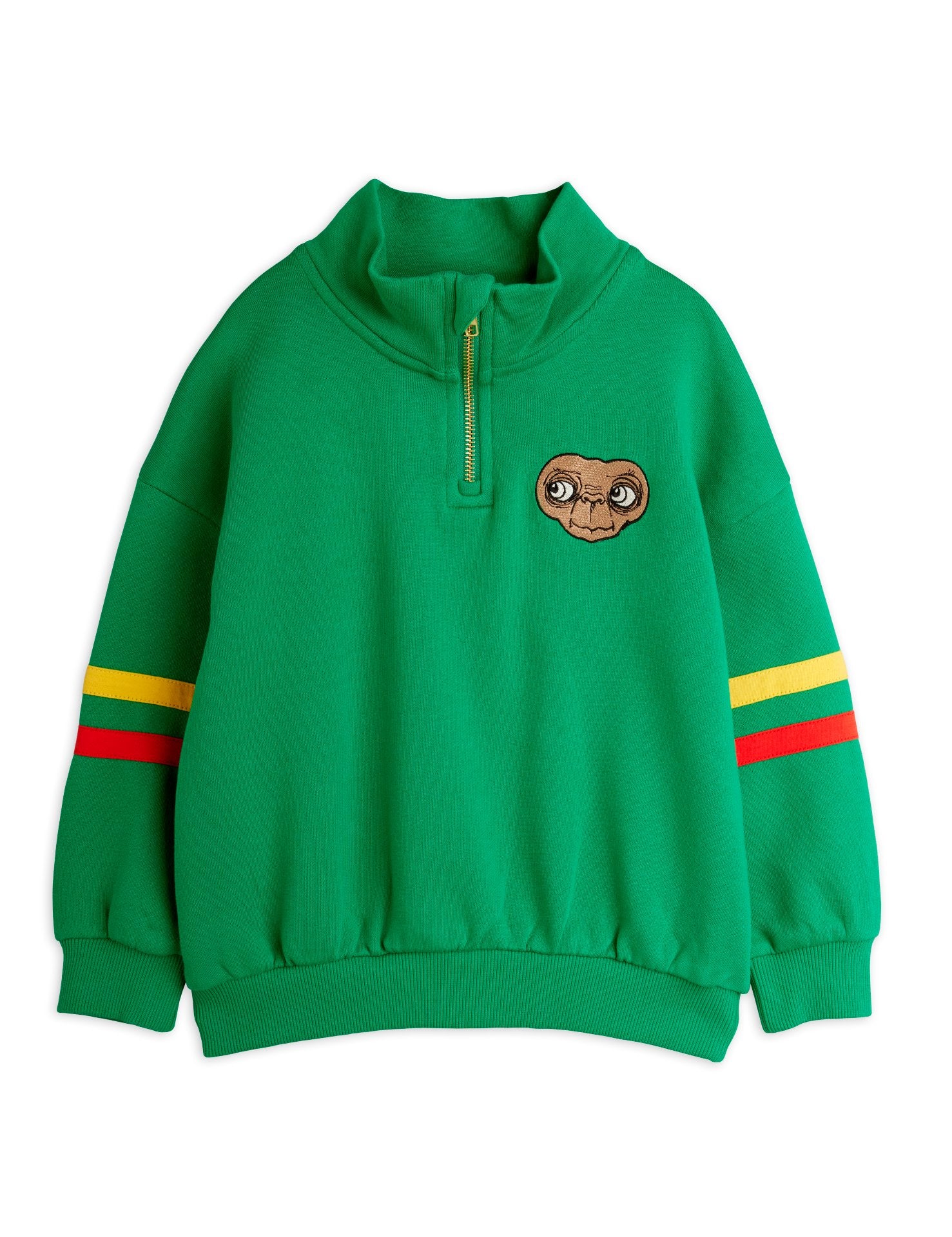 ★E.T. PHONE 2026SS collection★mini rodini ミニロディーニ E.T emb halfzip swea ...